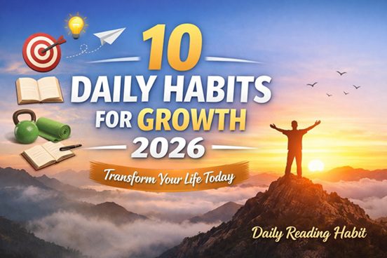 10 Daily Habits for Growth 2026: Transform Your Life Today - Daily ...
