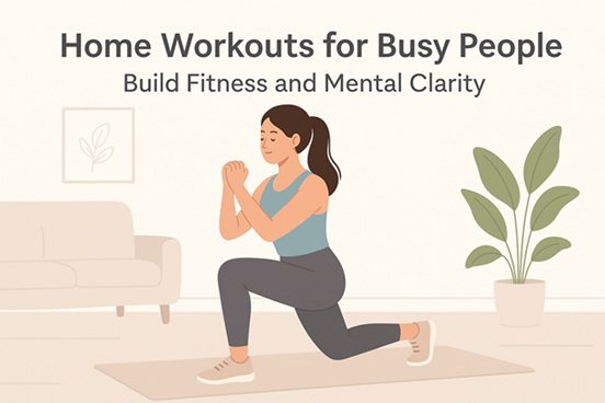 Home Workouts for Busy People: Build Fitness and Mental Clarity - Daily ...